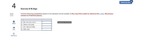 Solved Exercise 6 16 AlgoFind The Following Probabilities Chegg