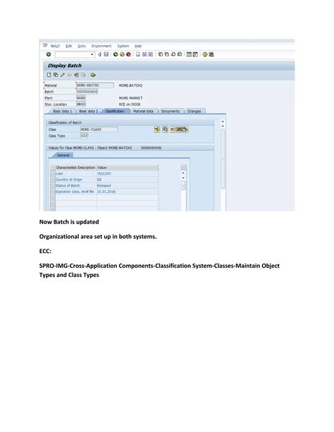 Sap Ewm Batch Management Doc