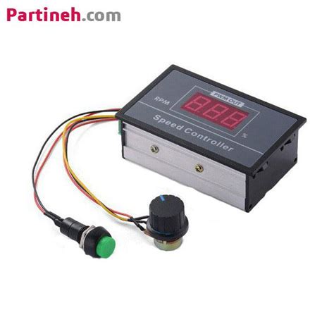 قیمت و خرید ماژول کنترل Pwm موتور دی سی 60 6 ولت 20 آمپر به همراه نمایشگر