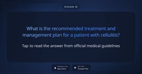 What Is The Recommended Treatment And Management Plan For A Patient