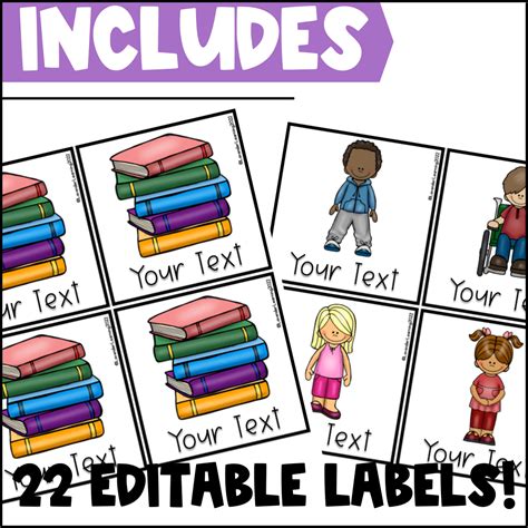 Editable Book Bin Labels For Classroom Library Classroom Library
