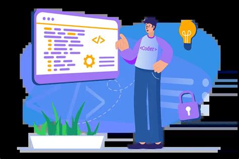 Best Man Debugging Code Illustration Download In Png And Vector Format