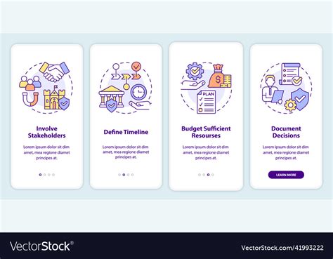 Principles Of Heritage Conservation Onboarding Vector Image
