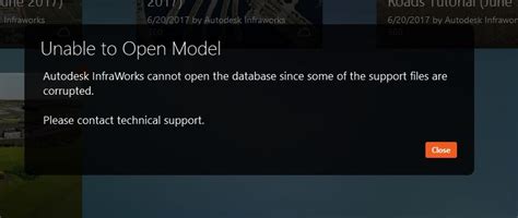 Unable To Open Model In 20181 Autodesk Community