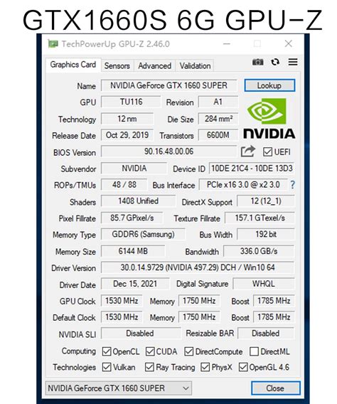 51risc Geforce Gtx 1660 Super B0bwj5763y