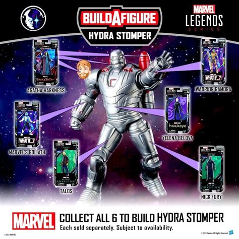 Marvel Legends Hydra Stomper Baf Hydra Stomper Build A Figure Hasbro