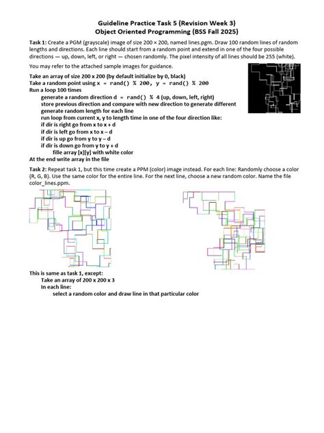 Object Oriented Programming Image Tasks Pdf Computer Vision Imaging