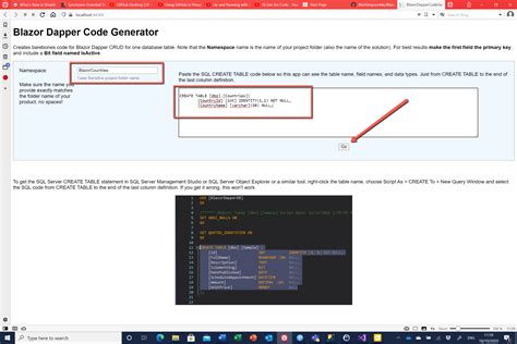 Blazor Dapper Code Generator Countries And Cities