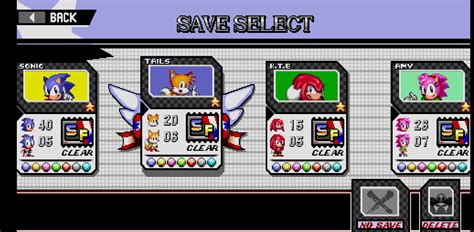 My 100 Save Data File 15 Mod For Sonic The Hedgehog Forever S1f Mods
