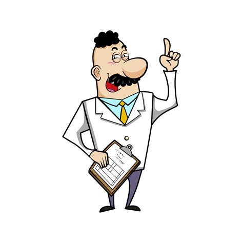 웃는 화학자 만화 캐릭터 화학자 Png 일러스트 및 벡터 에 대한 무료 다운로드 Pngtree