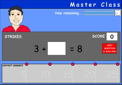 Addition With A Missing Number Studyladder Interactive Learning Games