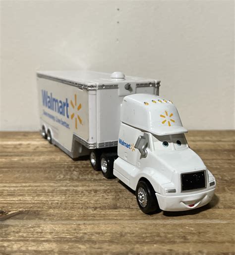 Disney Pixar Cars 1 Wally Walmart Hauler Piston Cup Diecast 2009