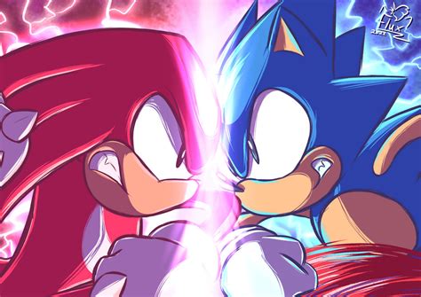 Sonic And Knux By Thexiled On Deviantart