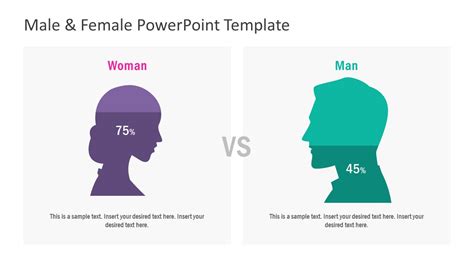 Male And Female Infographics Powerpoint Templates Slidemodel