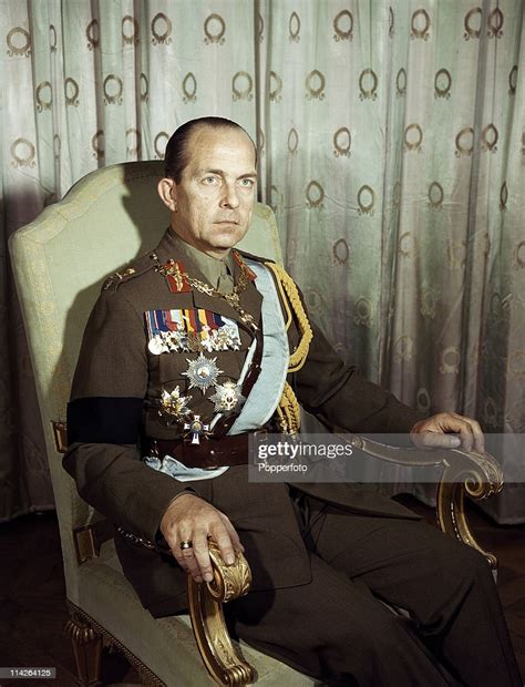 A Formal Portrait Of King Paul Of Greece First Cousin To Prince