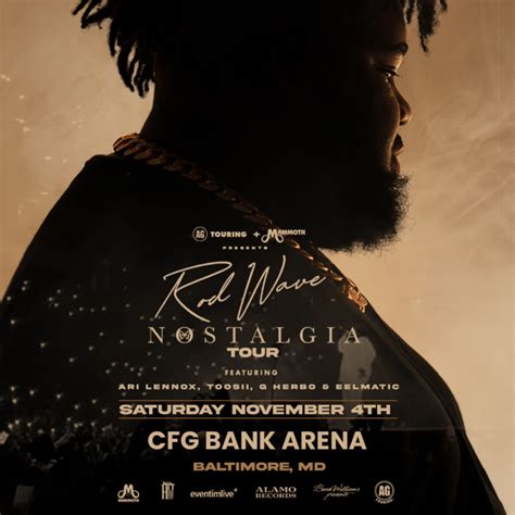 Rod Wave Nostalgia Tour Visit Baltimore