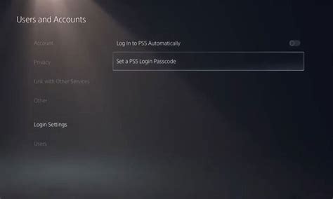 How To Password Protect Your User Account On Ps5
