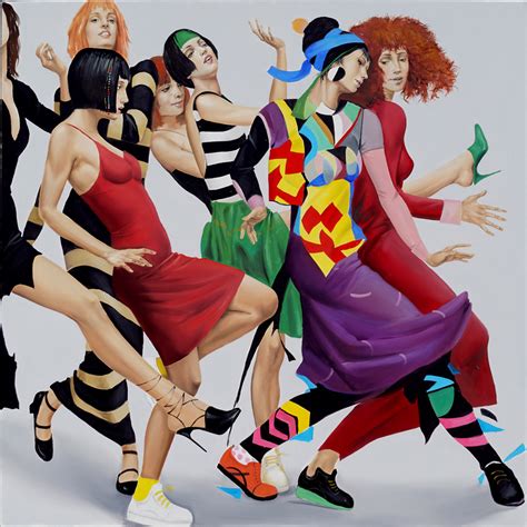 Ruszajmy Sie Dziewczyny Andrejus Kovelinas Figuratywne Art In House