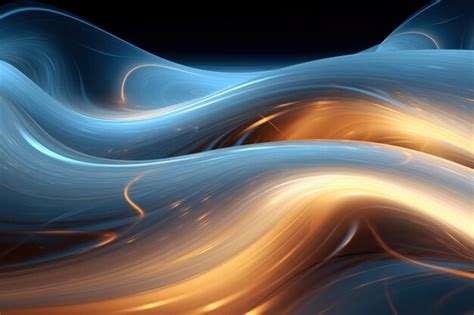 Premium Ai Image Abstract Light Patterns