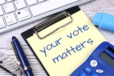 Free Of Charge Creative Commons Your Vote Matters Image Clipboard 01