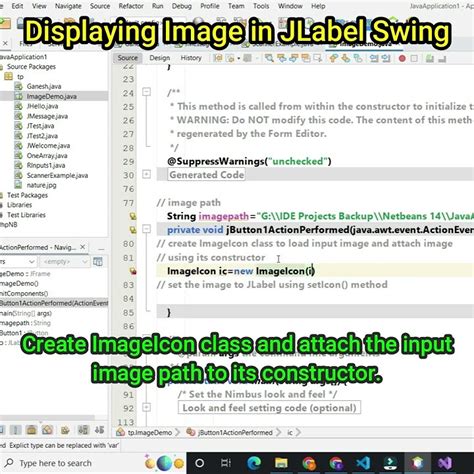 Swing Gui Display Image On Java Swing Show Image In Jlabel Shorts