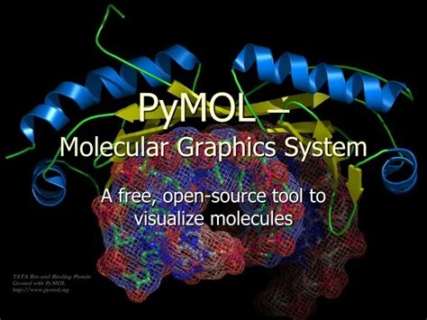 Ppt Pymol Molecular Graphics System Powerpoint Presentation Free Download Id9626210