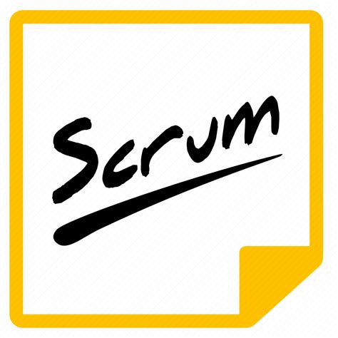 Agile Scrum Agile Board Note Post It Sticky Stretching Icon Download On Iconfinder