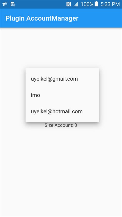 Accountmanagerplugin Accountmanager For Android Codekk Dartopen Source Website