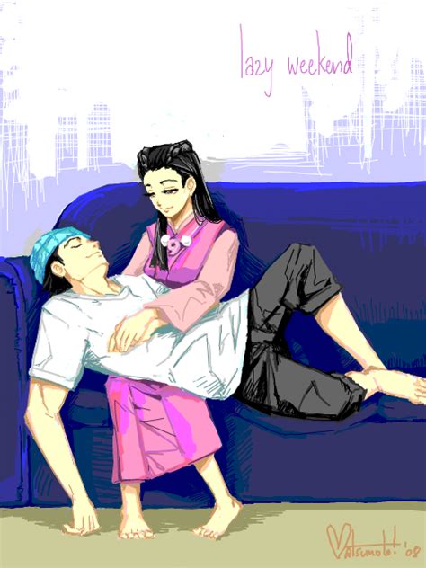 Tegaki E Archive Phoenix And Iris By Spacecoyote Phoenix Wright