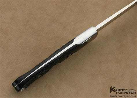 Durvyn Howard Custom Knife Cape Buffalo Horn Fixed Blade Knife Purveyor