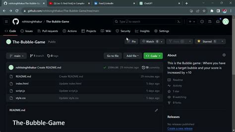 Javascript Level 1 Project 1 The Bubble Game Rohit Singh Posted On The Topic Linkedin