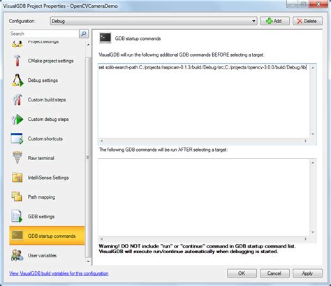 Using Opencv With Raspberry Pi 2 Camera Visualgdb Tutorials