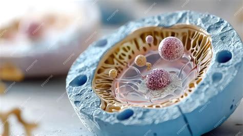 Organizational Structure Cell In Section Illustrating Detailed Layout