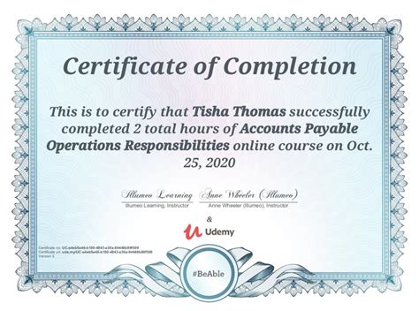 This Course Gives An Overview Of Accounts Payable And Its Operations Tisha Thomas