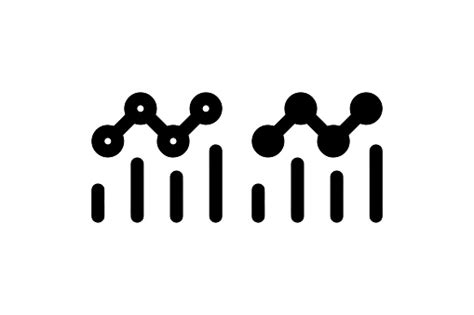 Bar And Line Graph Data Analysis Icon Vector Stock Illustration Download Image Now Abstract