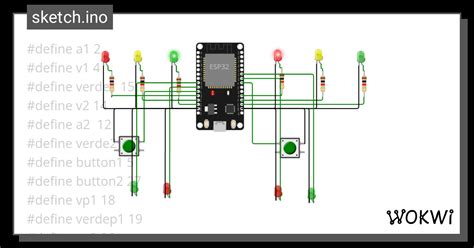 Teste Wokwi Esp32 Stm32 Arduino Simulator