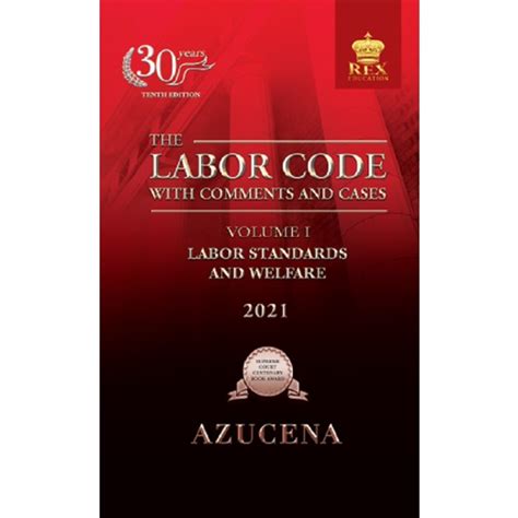 The Labor Code With Comments And Cases Volume I By Atty Cesario Azucena Paper Bound Shopee