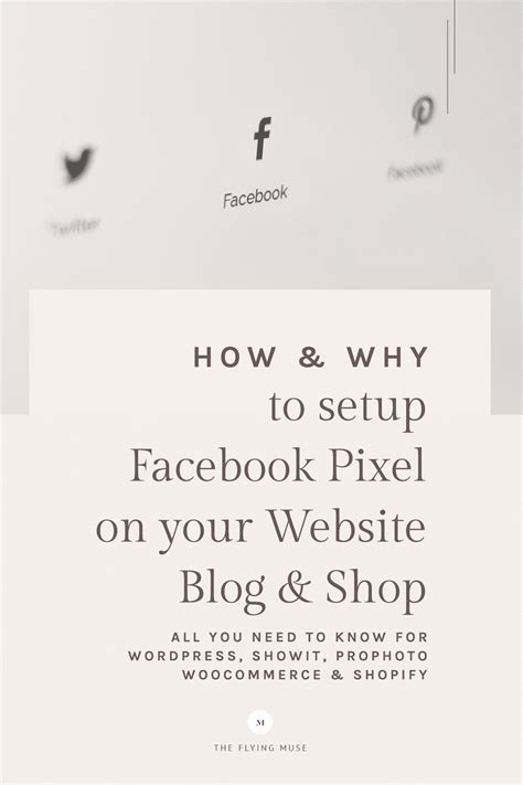 Facebook Pixel How And Why To Setup Easy For Free Showit ProPhoto Shopify WordPress
