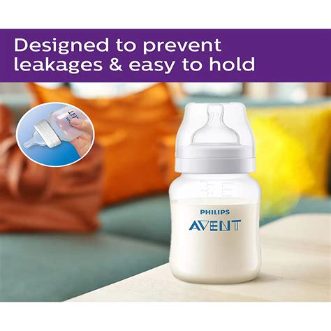 Philips Avent Anti-Colic Bottle Blue 260Ml X2- Babystore.ae