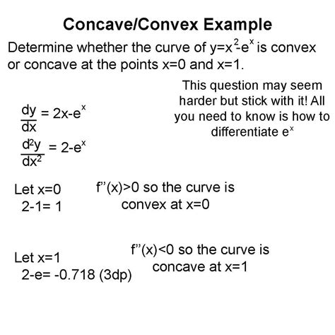 Ioteach On Linkedin Alevel Ocr Maths Functions Concave Convex