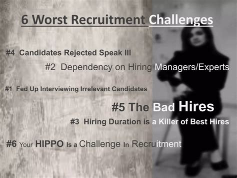 Recruitment Challenges Ppt Challenges In Recruitment Pptx