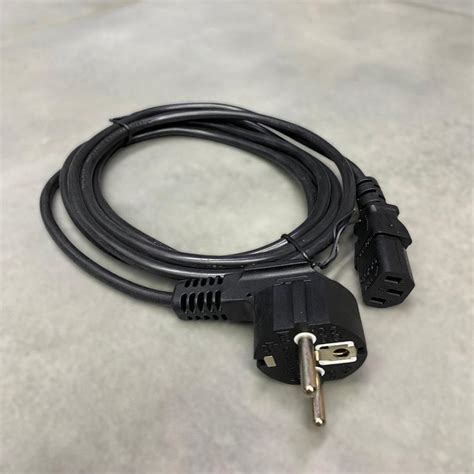 Кабель Питания Schuko вилка 3p Iec C13 розетка 2 5 М 0 5 Мм — Купить Недорого на Bigl Ua