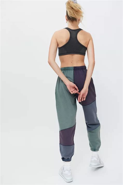 Bdg Collegiate Patchwork Sweatpant Urban Outfitters Canada
