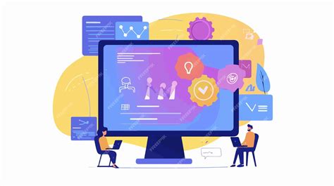 Professional Devops Concept Flat Vector Illustration Premium Ai Generated Vector