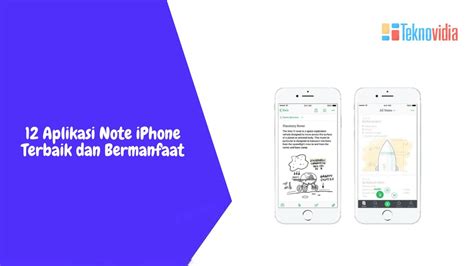 12 Aplikasi Note Iphone Terbaik Dan Bermanfaat Teknovidia