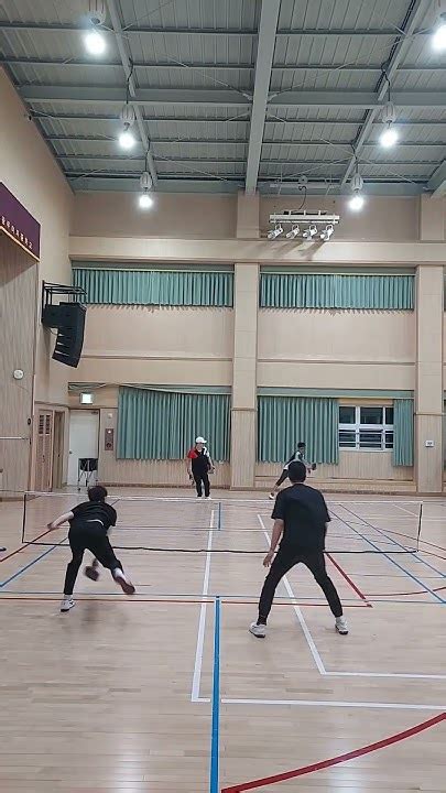멋졌던 긴 랠리 Pickleball 게임 피클볼 부산진구피클볼클럽 남자복식 광무여자중학교 랠리 Youtube
