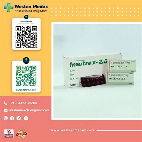 Methotrexate Imutrex Tablets Cipla Ltd At ₹ 45stripe In Nagpur Id