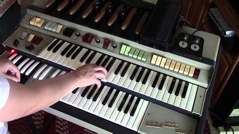 1968 Farfisa Compact Duo Mk Ii Deluxe Combo Organ Youtube