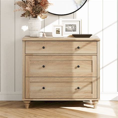 Charlton Home® Scarlett 3 Drawer 33 9 W Dresser And Reviews Wayfair