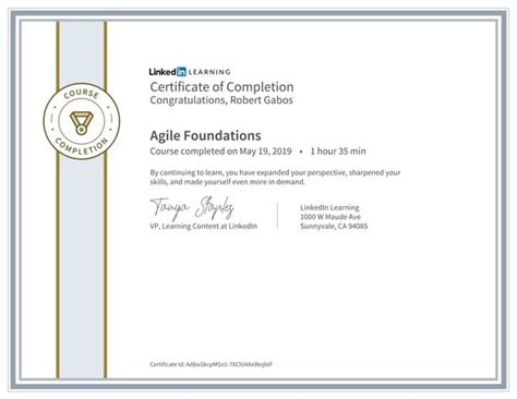 Linkedin Learning Agile Foundations Ppt